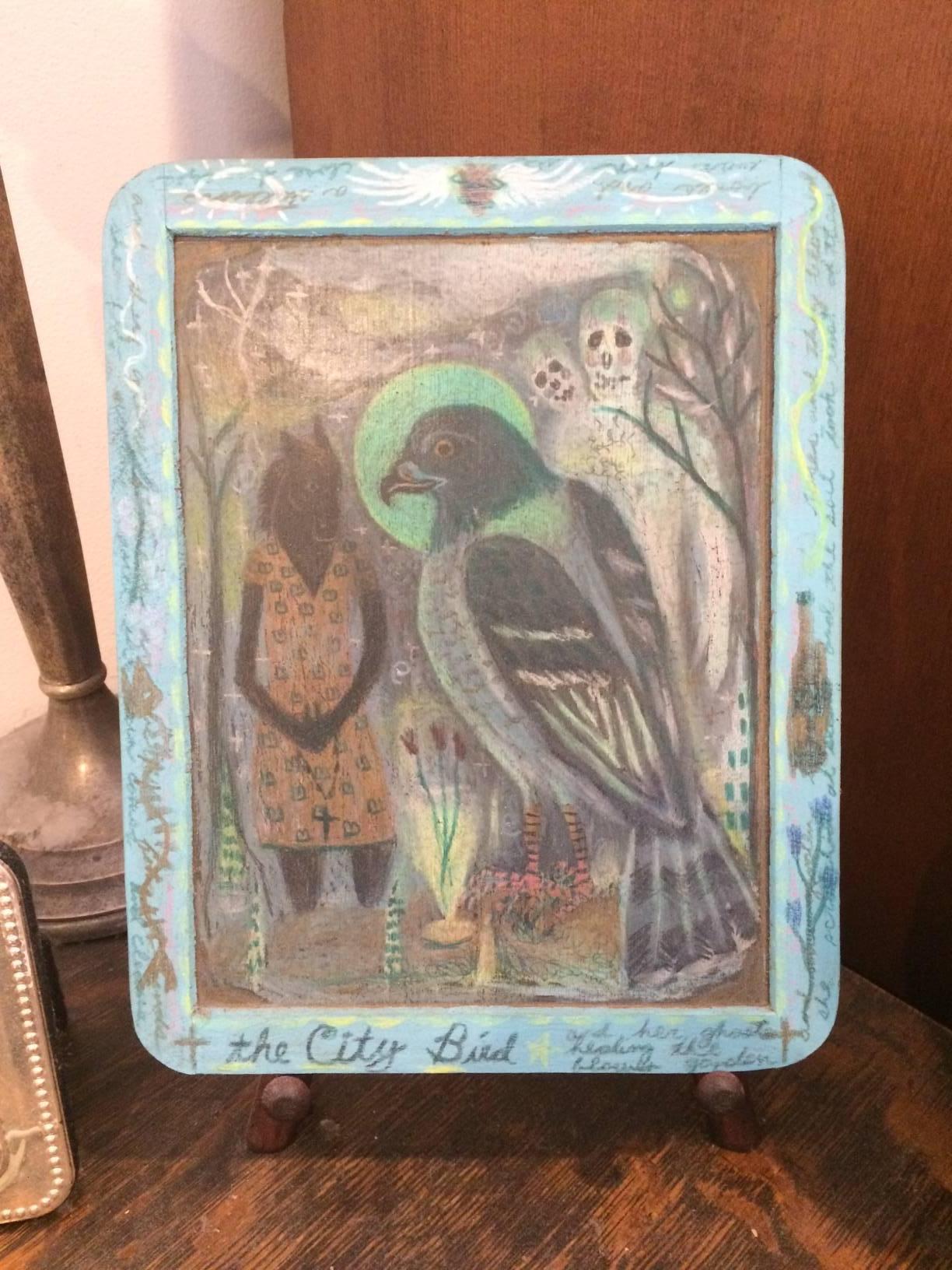 Tony Fitzpatrick - The City Bird For Sale at 1stDibs | tony fitzpatrick ...