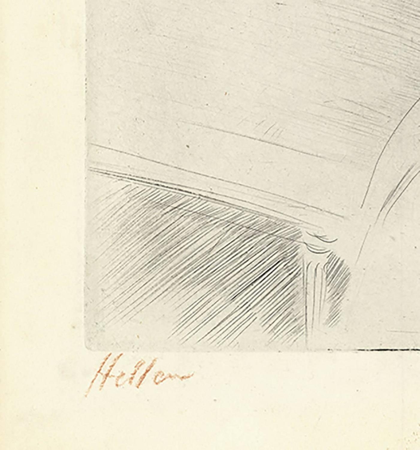 Paul César Helleu - Mme. Helleu by the Fireplace For Sale at 1stdibs