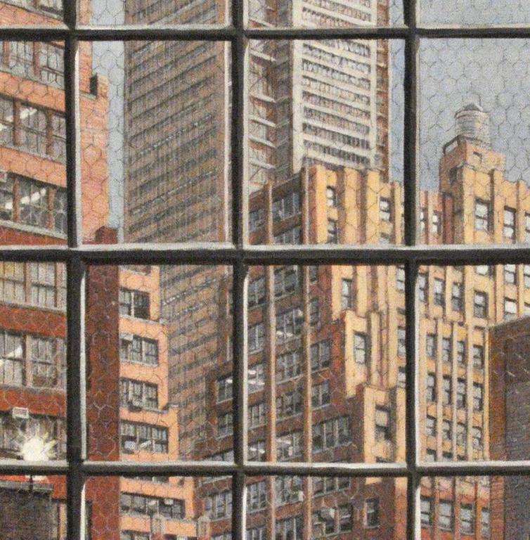 Richard Haas - Artist's Studio View Looking North. at 1stDibs