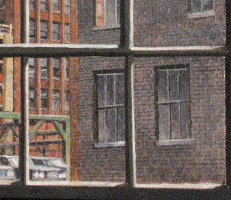 Richard Haas - Artist's Studio View Looking North. at 1stDibs