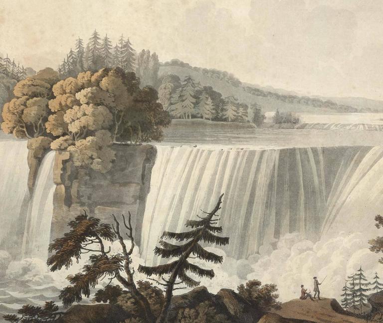 George Beck - The Falls of Niagara. For Sale at 1stDibs
