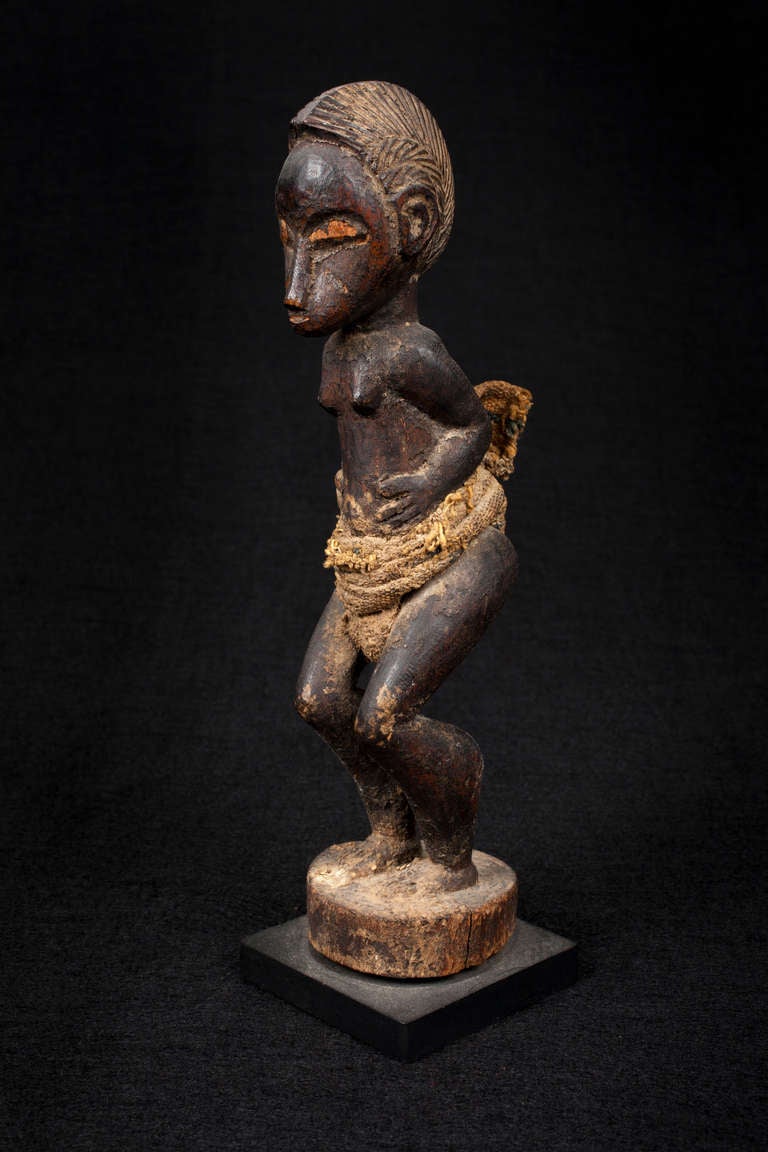Tribal Art - Baule Female Figure For Sale at 1stDibs