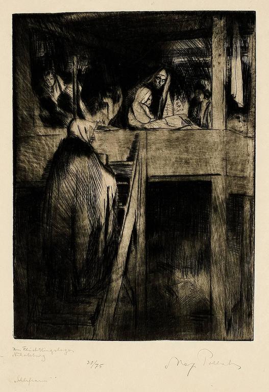 Max Pollak - In the Nikolsburg, [Mikulov, Moravia] Refugee Camp. at ...