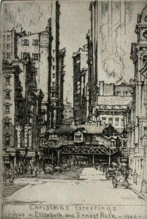 Ernest David Roth - Christmas Greetings Ernest and Elizabeth Roth 1940 ...