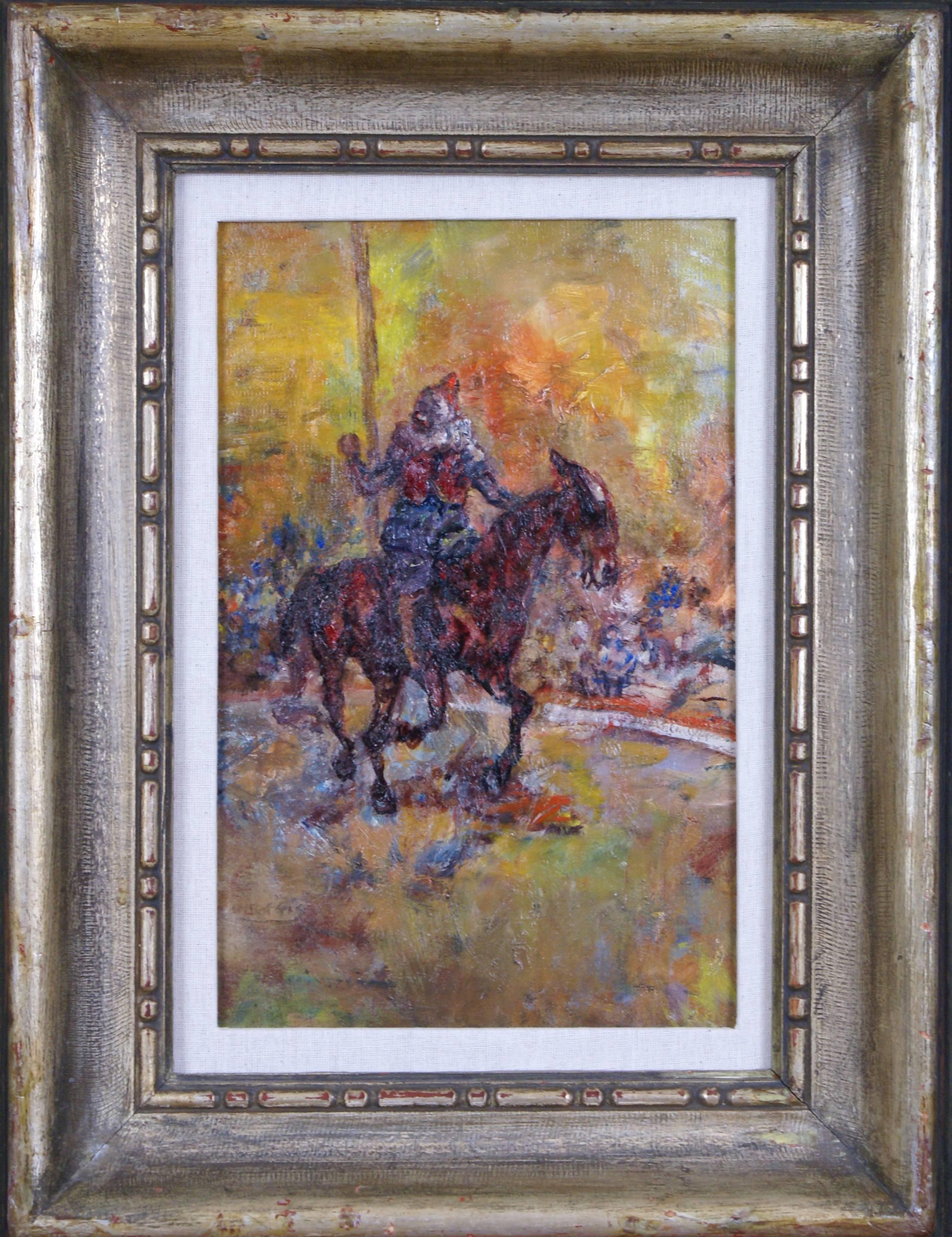 Henry Botkin - [Abstraction in Red and Green] For Sale at 1stdibs