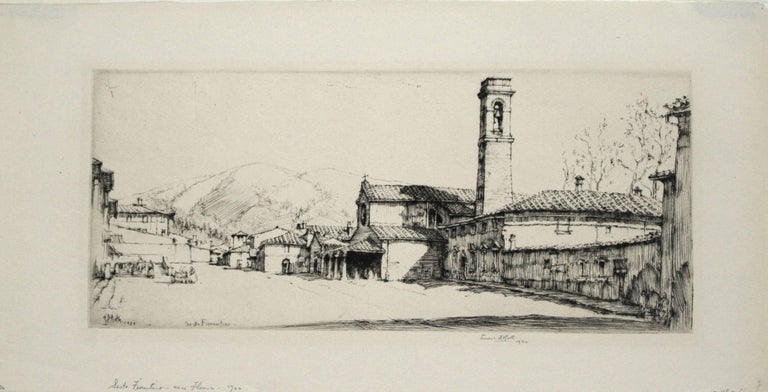 Ernest David Roth - Sesto Fiorentino. (Pieve of San Martino) at 1stDibs