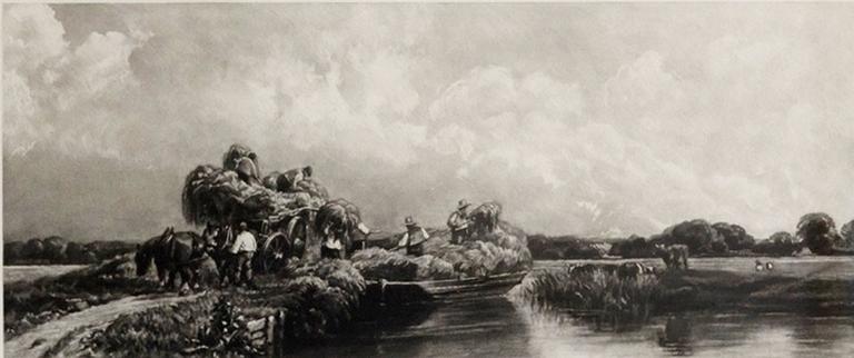 Sir Frank Short - A Roman Canal (after the water-colour drawing by ...