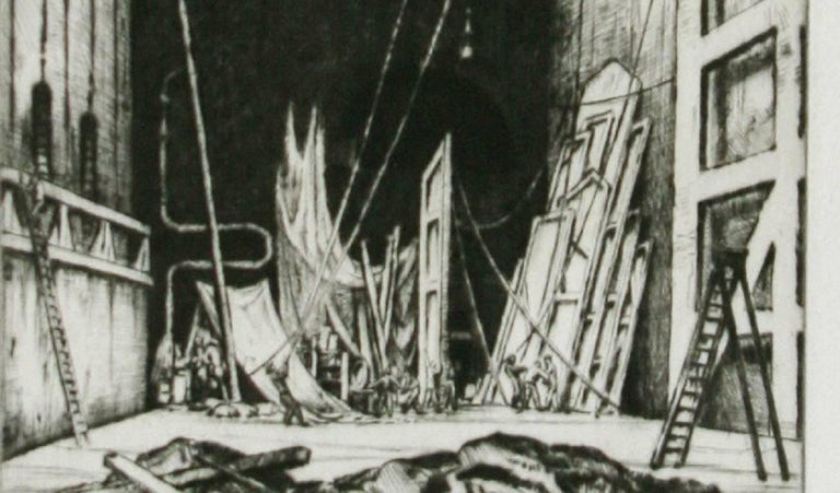 Ian Strang - The Paint Room, Covent Garden Theatre (London). at 1stDibs