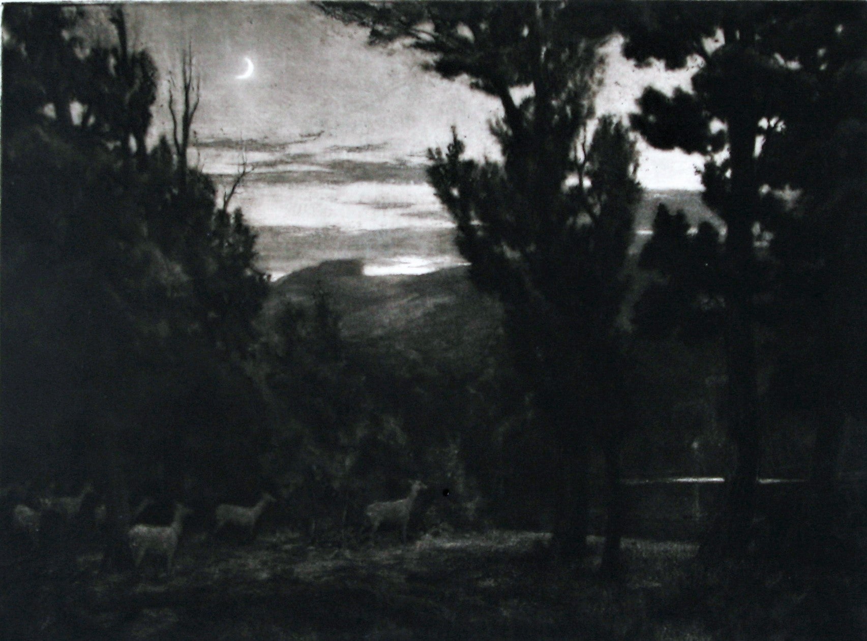 Percival Gaskell - Sunset - Ardgour For Sale at 1stDibs