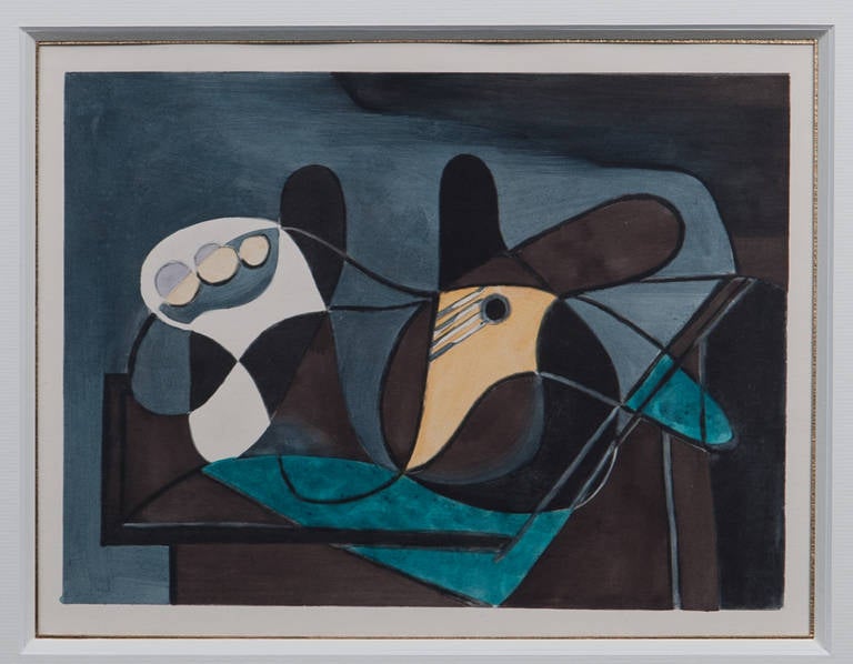 Pablo Picasso - Still life with oranges in a bowl For Sale at 1stDibs