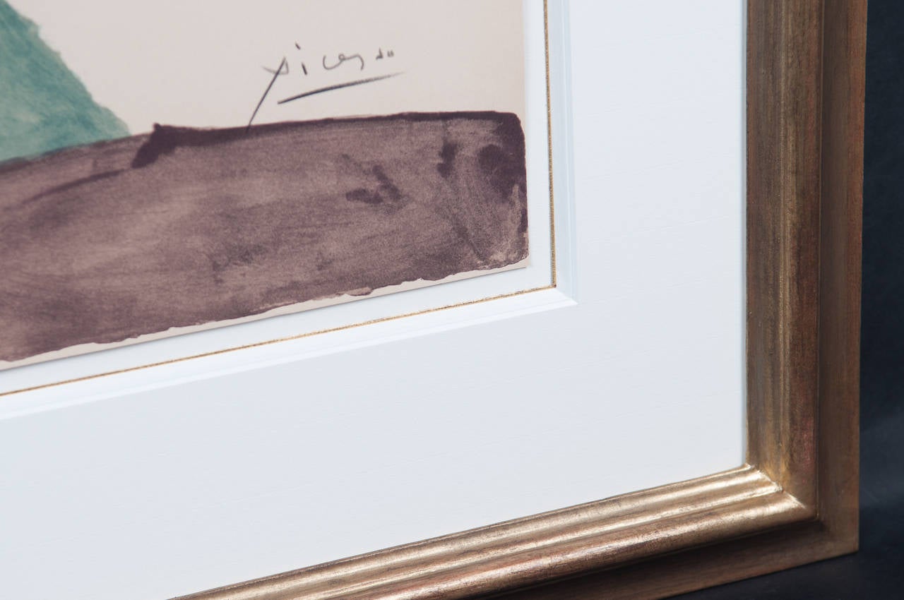 Pablo Picasso - Large Green Faun For Sale at 1stDibs