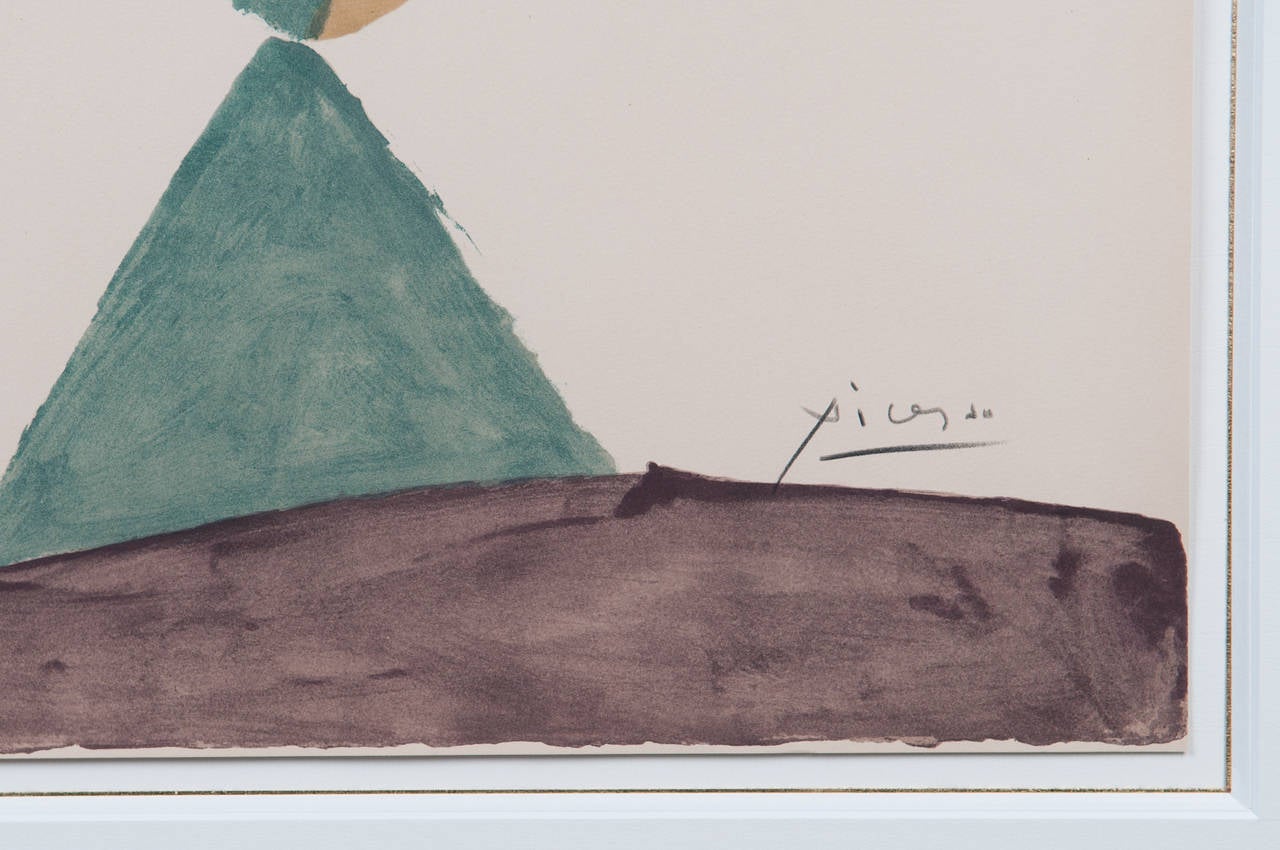 Pablo Picasso - Large Green Faun For Sale at 1stDibs