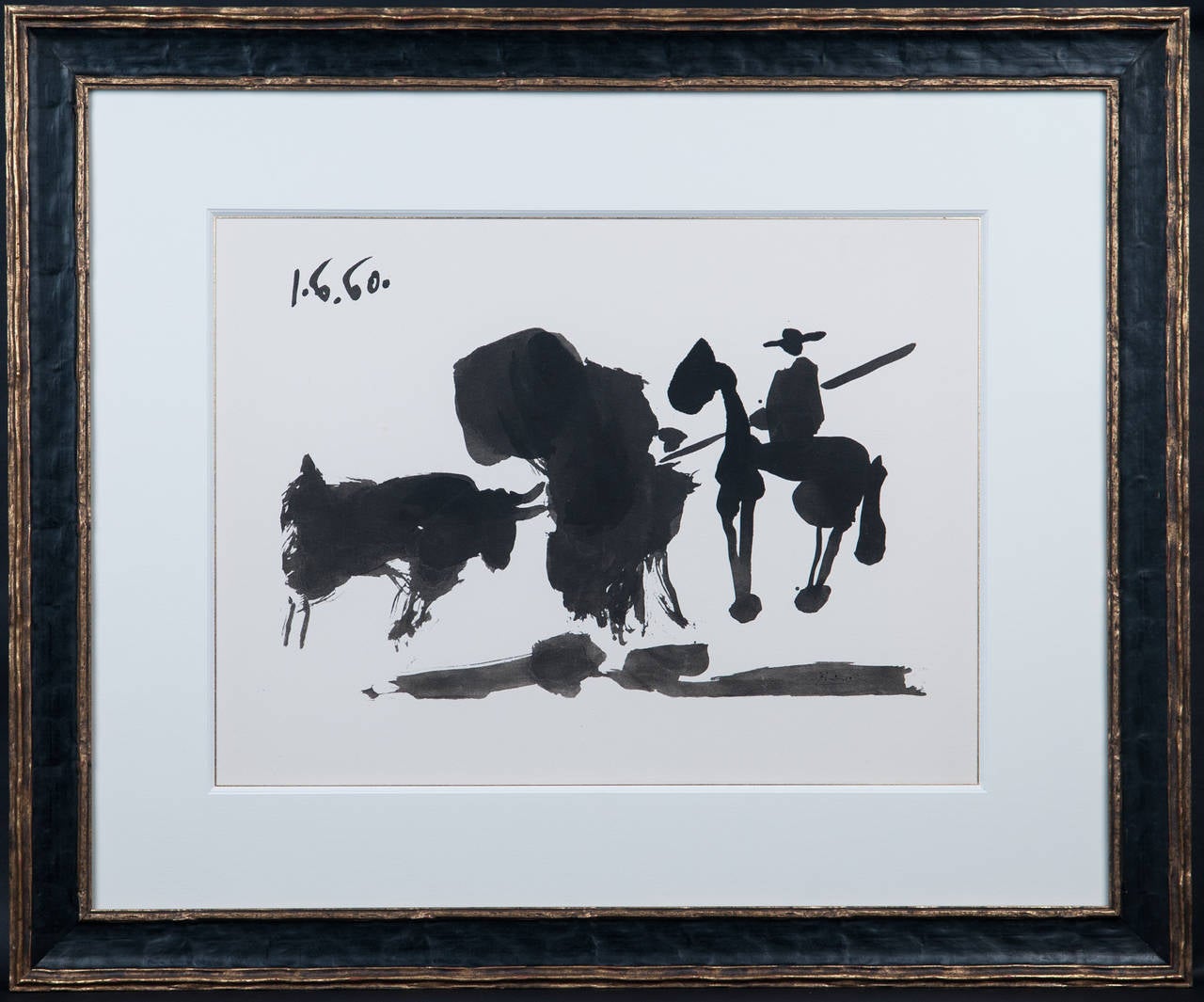 Pablo Picasso - Bull fight For Sale at 1stDibs | picasso bullfight ...