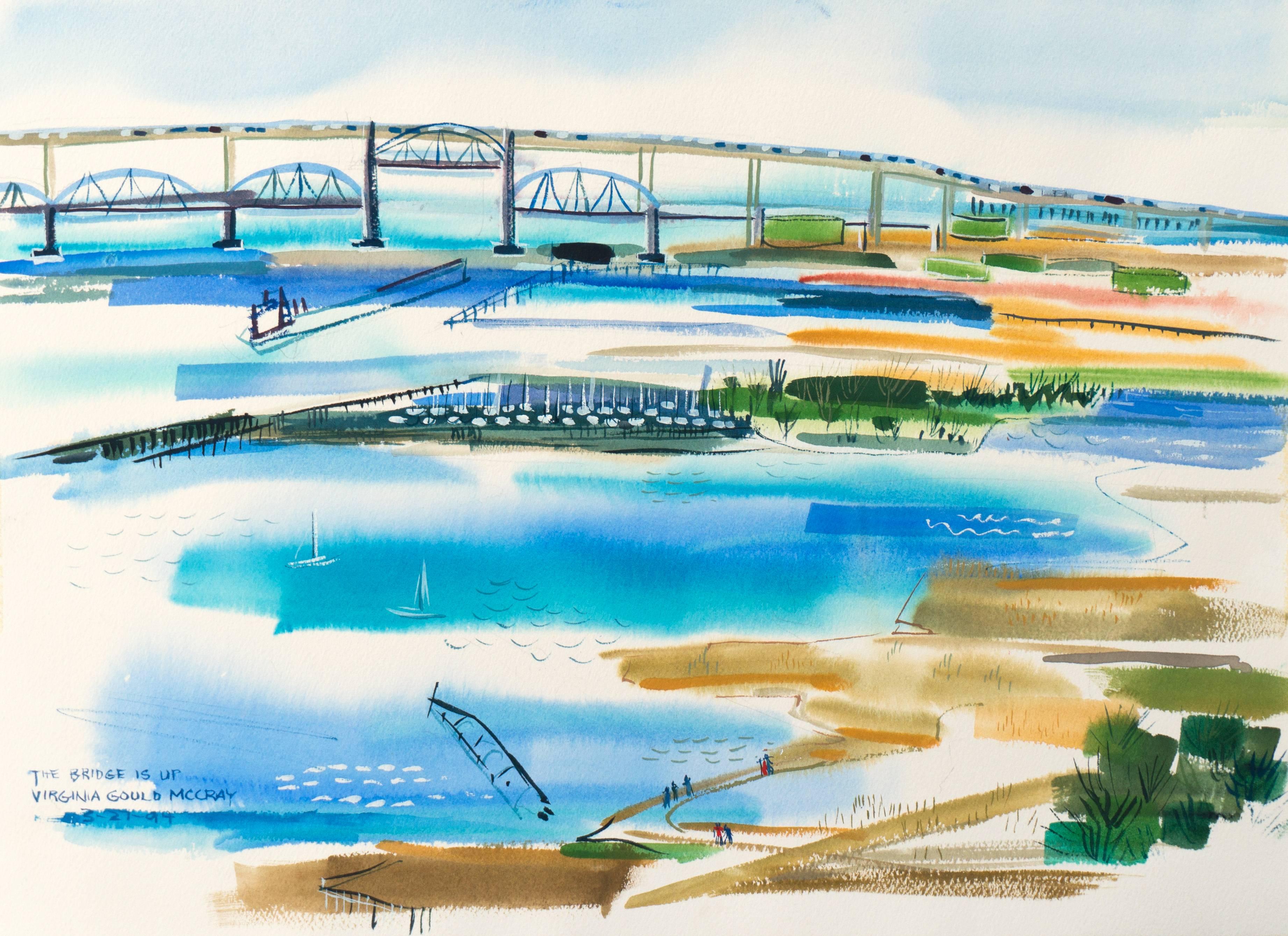Virginia McCray - Suisun Bridge, Martinez at 1stDibs