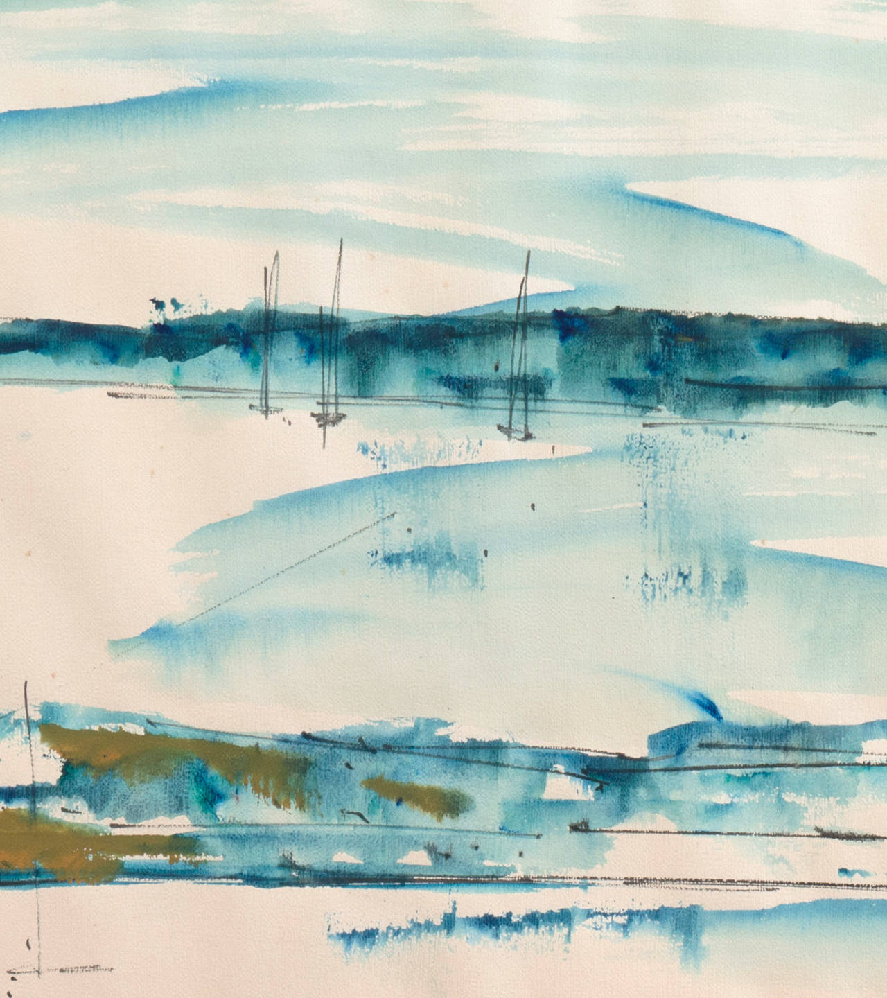 Alfred Birdsey - Sailing Boats in the Bahamas at 1stDibs | alfred ...