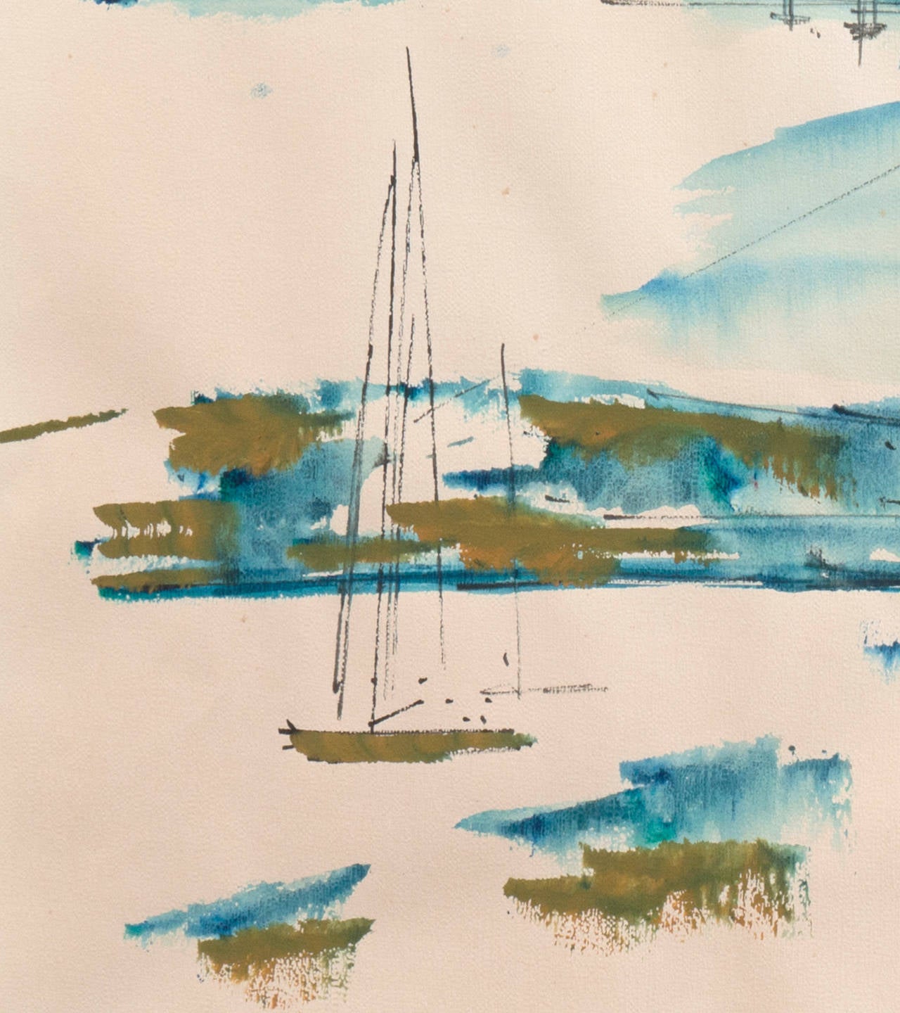 Alfred Birdsey - Sailing Boats in the Bahamas at 1stDibs | alfred ...