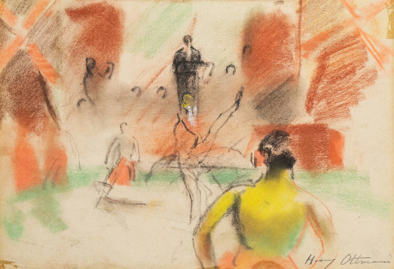 Henri Ottmann - Under the Big Top at 1stDibs