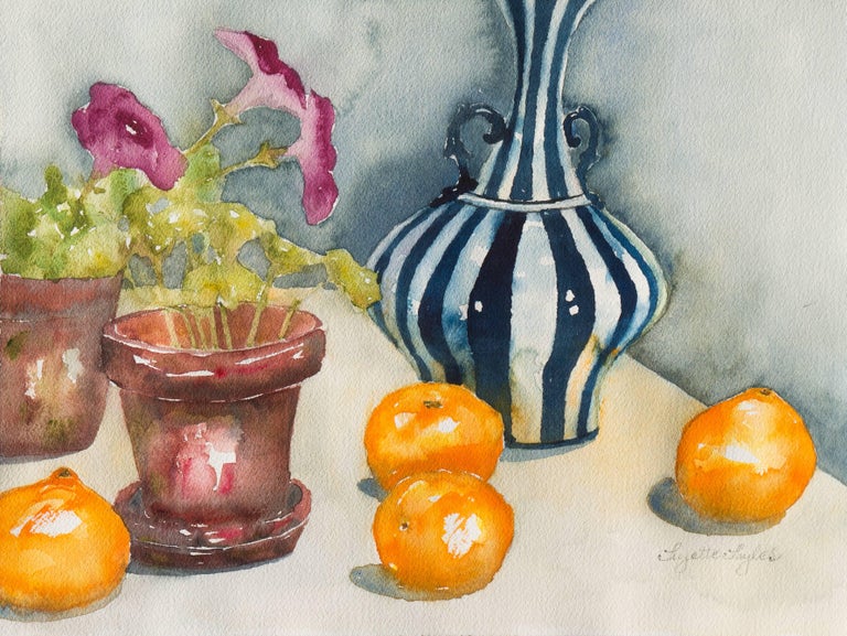 Suzette Sayles - 'Still Life of Fruit', Carmel, California woman artist ...