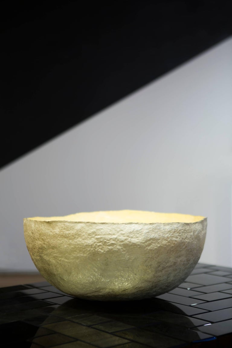 Alexandra Agudelo - Silver and Gold ''Artesa'' Decorative Bowl by ...