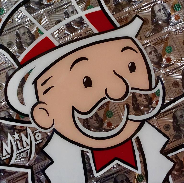 Mike Mozart (MiMo) - Silver Card Monopoly at 1stDibs
