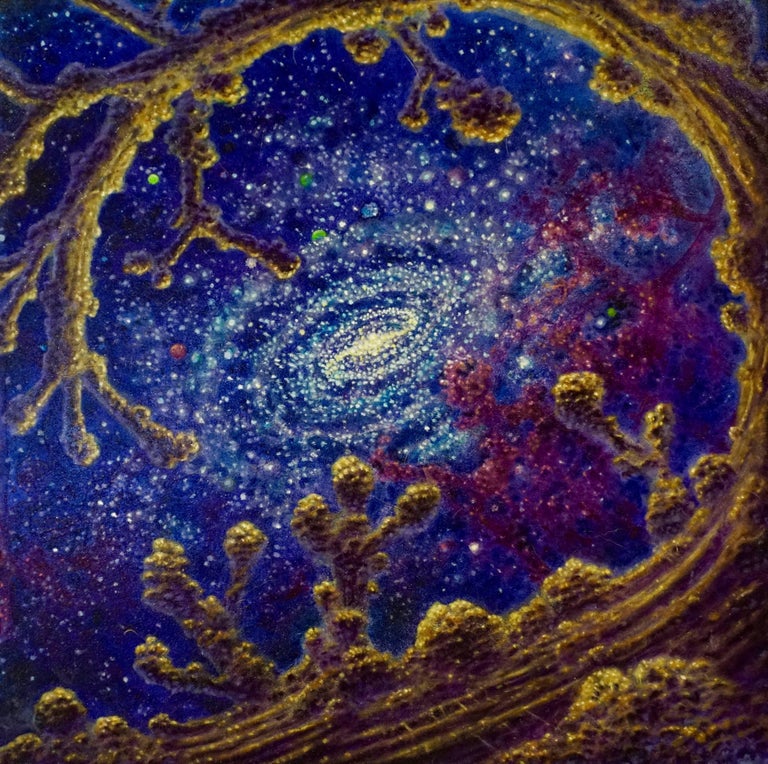 Jon Clue - BioCosm, Painting For Sale at 1stdibs