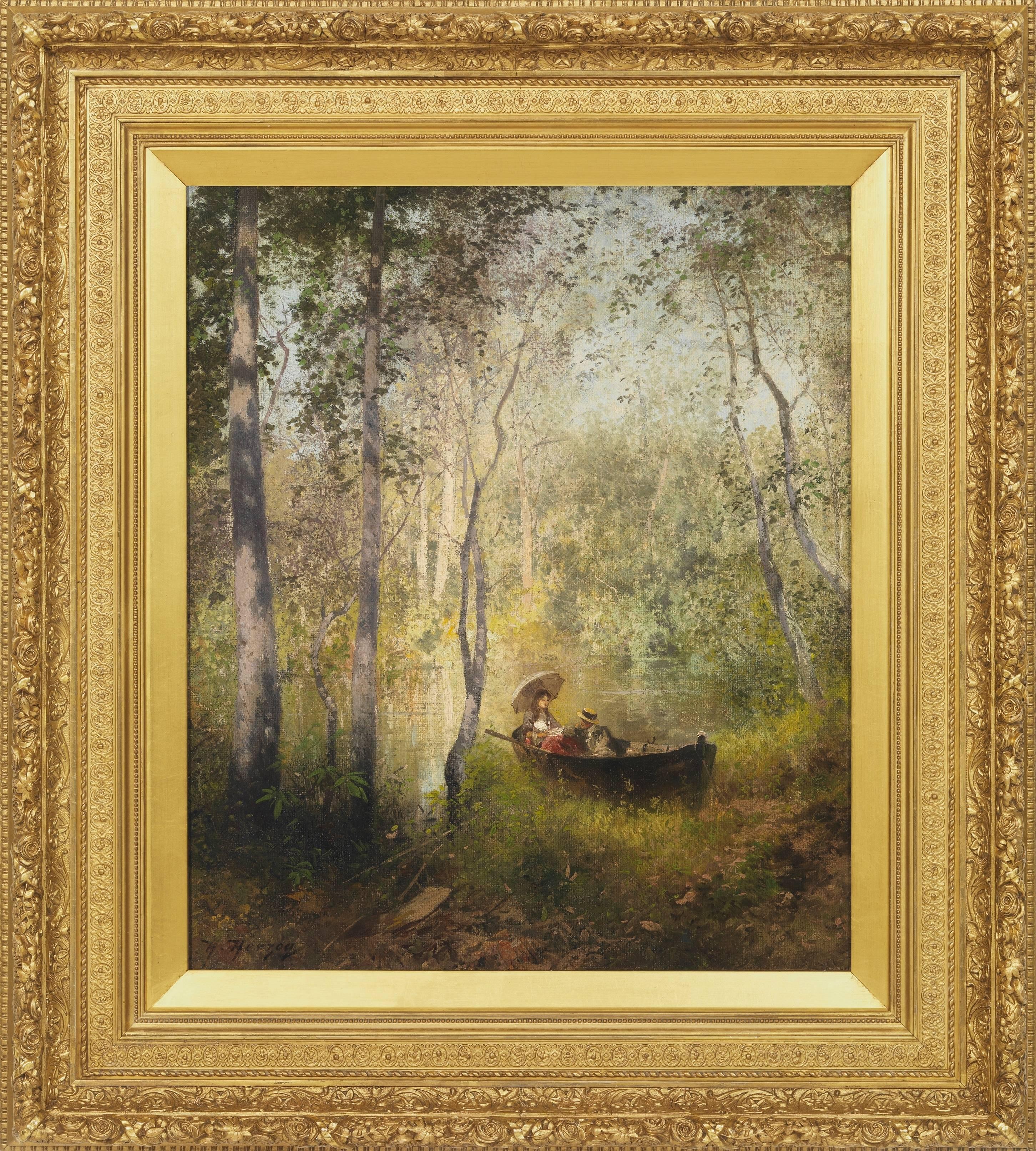 Hermann Ottomar Herzog Paintings - 5 For Sale at 1stdibs