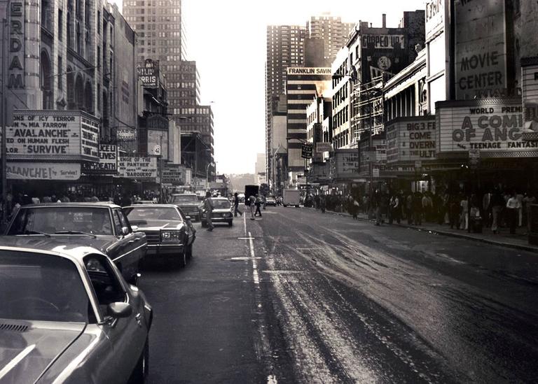 Fernando Natalici - Times Square, Manhattan, 1978 For Sale at 1stdibs