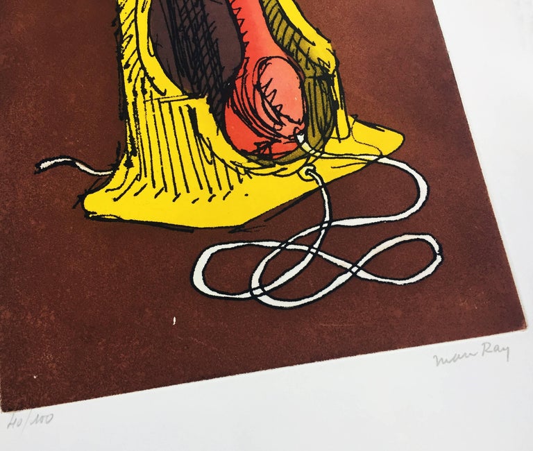 Man Ray - Man Ray Signed Etching (Telephone) at 1stDibs