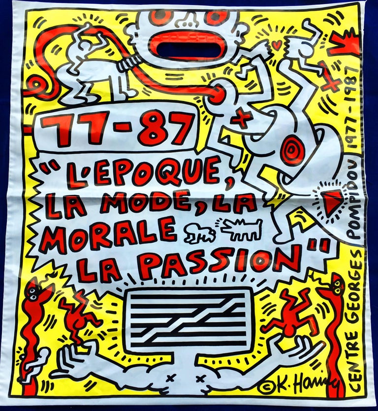 Keith Haring - Keith Haring Centre Georges Pompidou Paris at 1stDibs