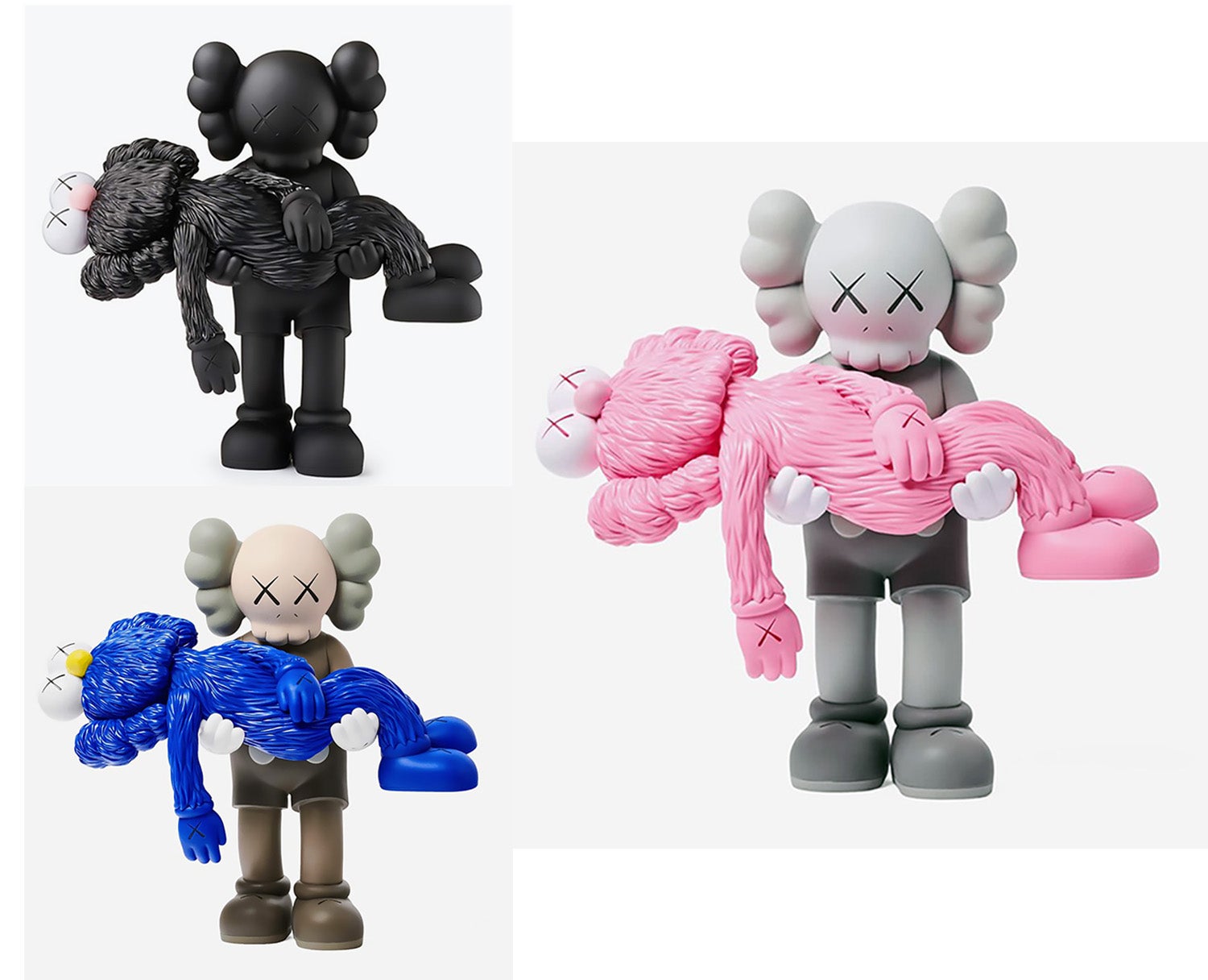 KAWS - KAWS Bearbrick 400% Dissected Companion (KAWS grey dissected ...