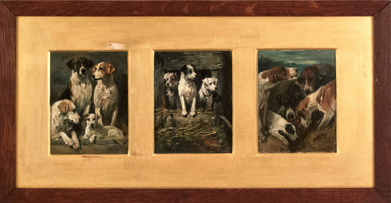 John Emms - Foxhounds and Jack Russell Terriers at 1stDibs