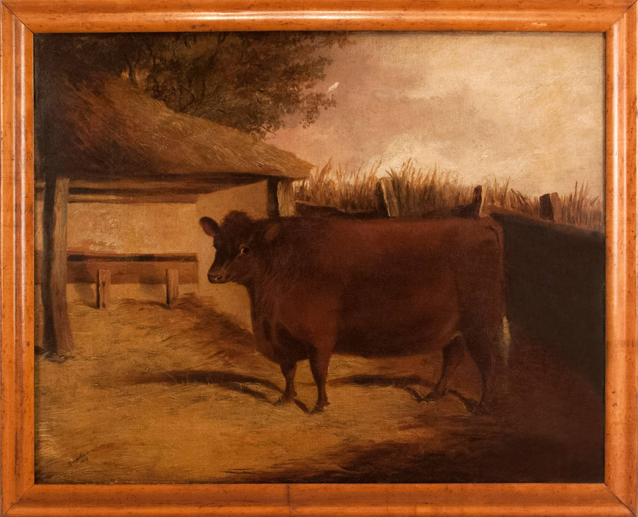 George Fenn - The Prize Cow, 1839 For Sale at 1stDibs