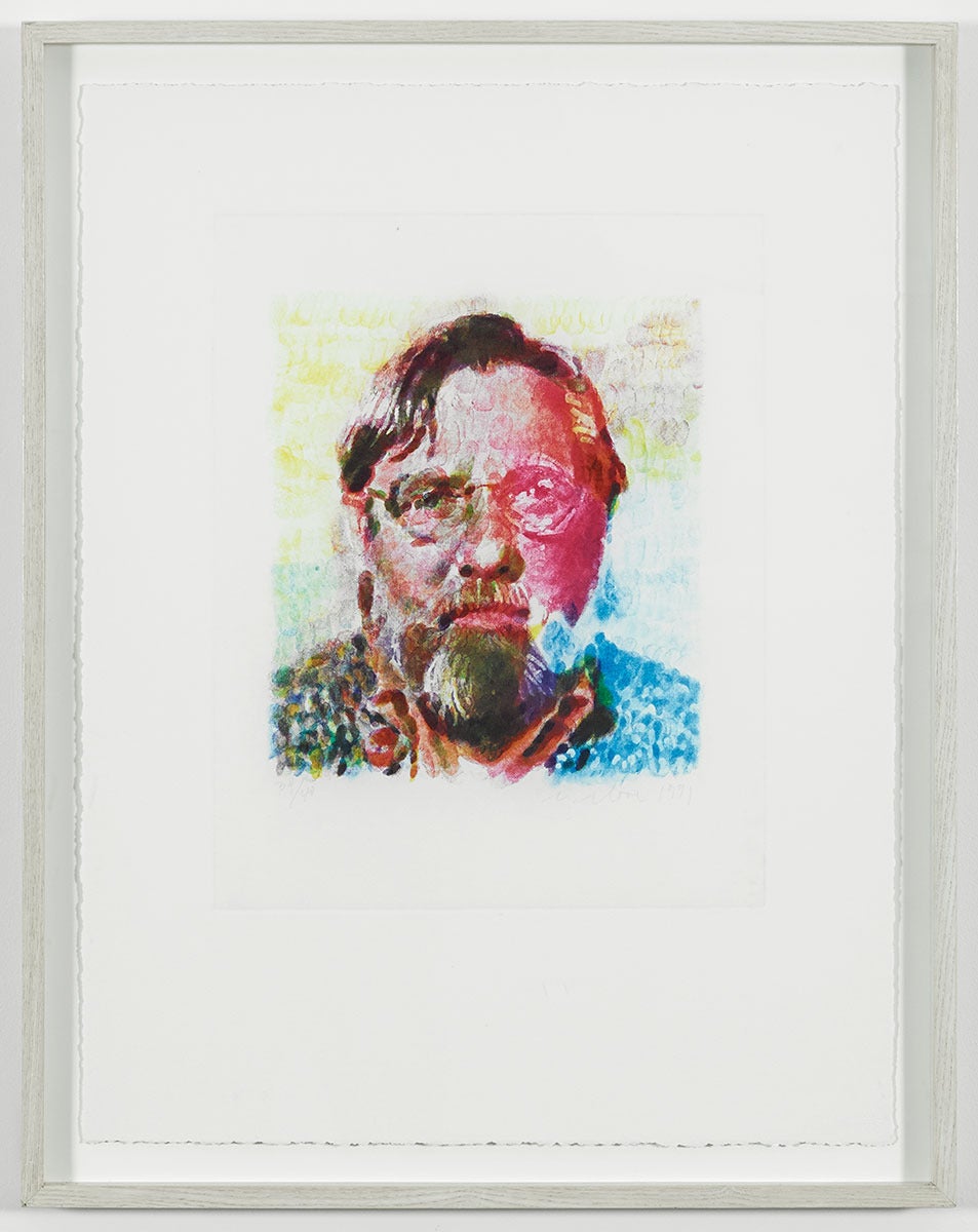 Chuck Close - John II For Sale at 1stDibs