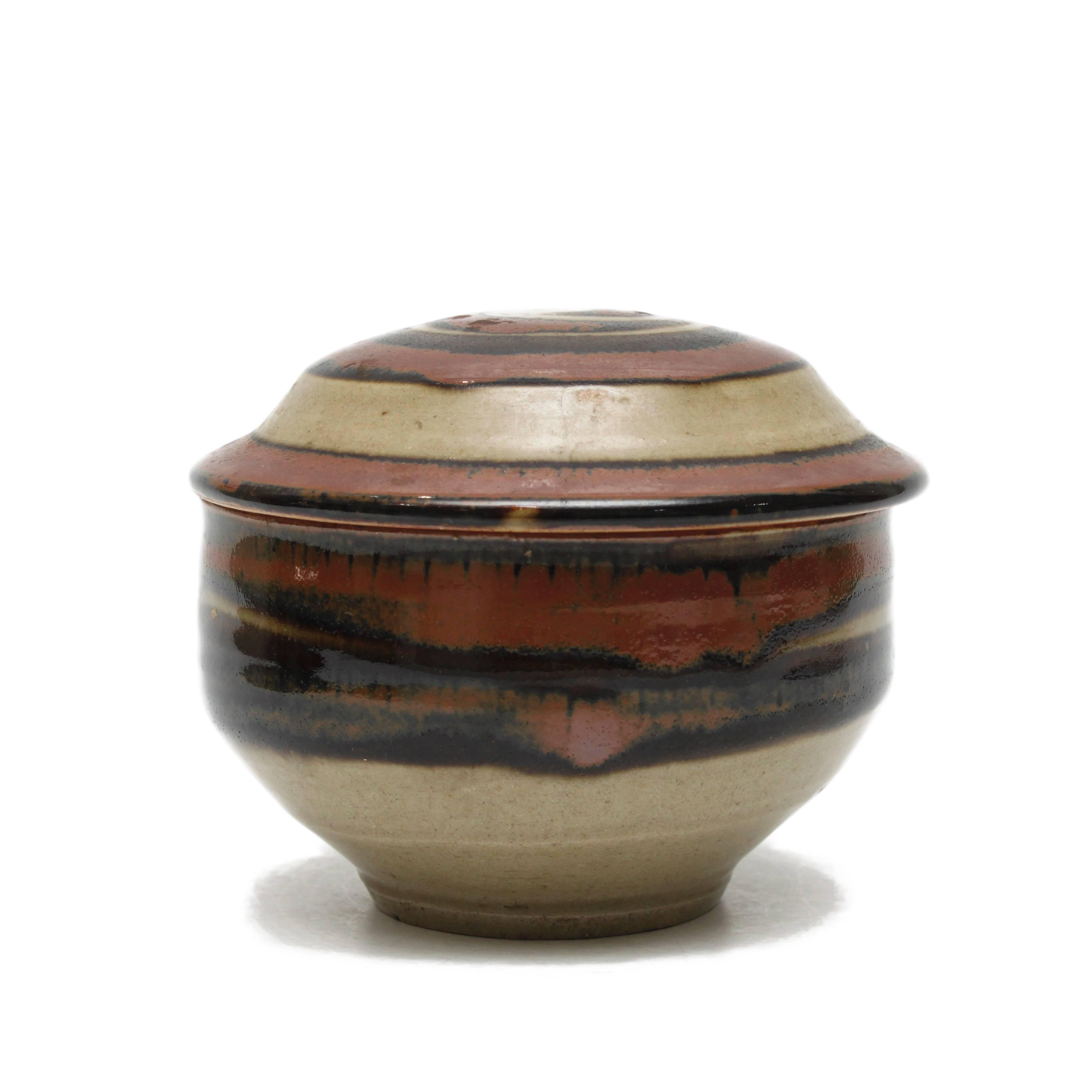 Shoji Hamada - Lidded Jar at 1stDibs