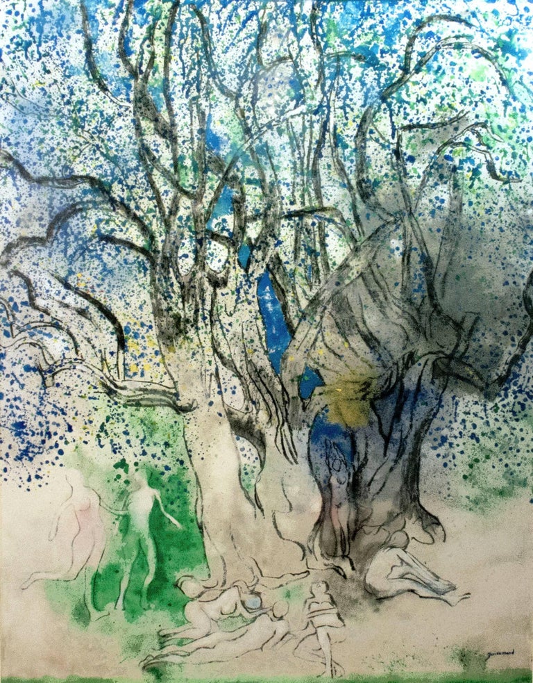 Paul Guiramand - Trees of Antibes (Les Arbes d'Antibes) For Sale at 1stDibs