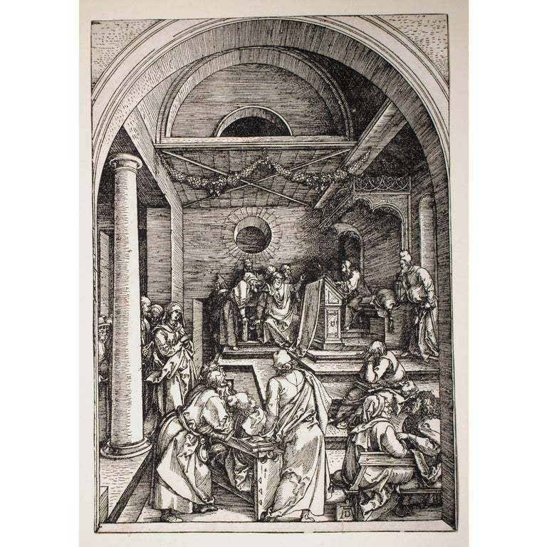 Albrecht Dürer - Christ Among the Doctors For Sale at 1stDibs