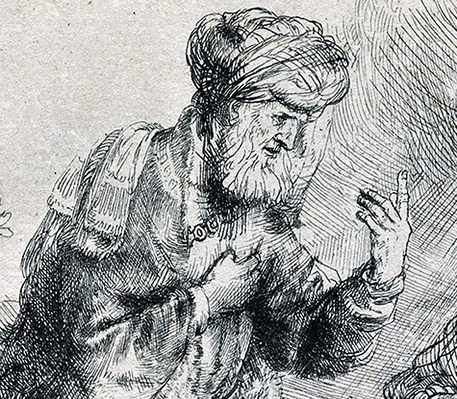 Rembrandt van Rijn - Abraham and Isaac For Sale at 1stdibs