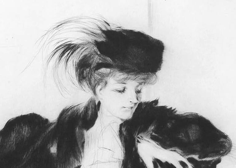 Jacques Villon - Woman with Collie Dog (La Femme au Chien Colley) For ...
