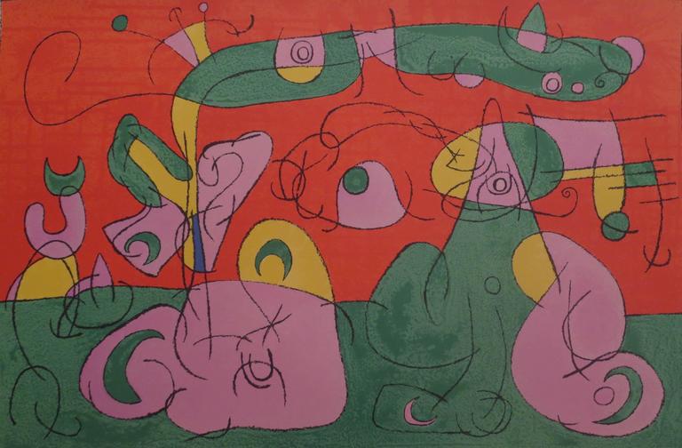 Joan Miró - Bougrelas et sa Mère from Ubu Roi For Sale at 1stDibs