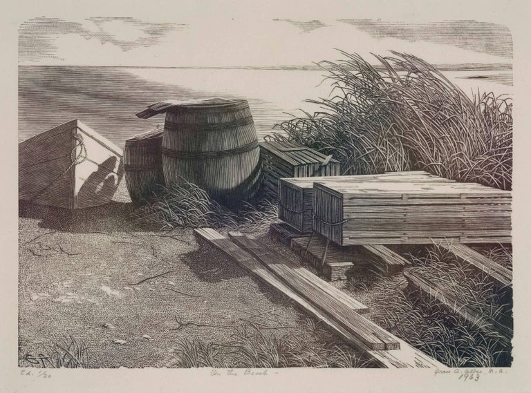 Grace Albee - ON THE BEACH For Sale at 1stDibs | grace albee, grace ...