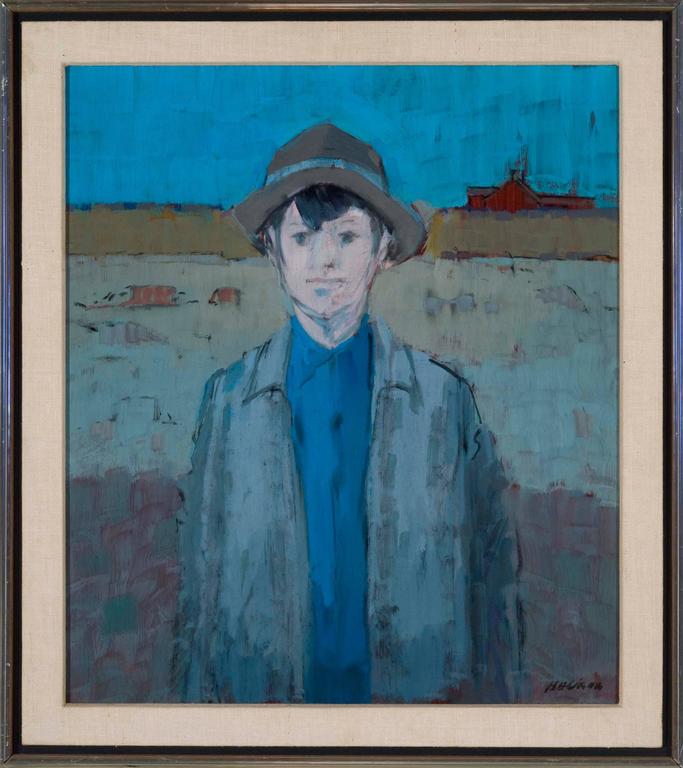 John Heliker - FARM BOY For Sale at 1stDibs | john heliker paintings