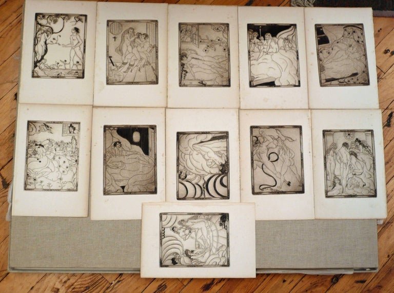 Clara Tice - ELEVEN ETCHINGS For Sale at 1stDibs