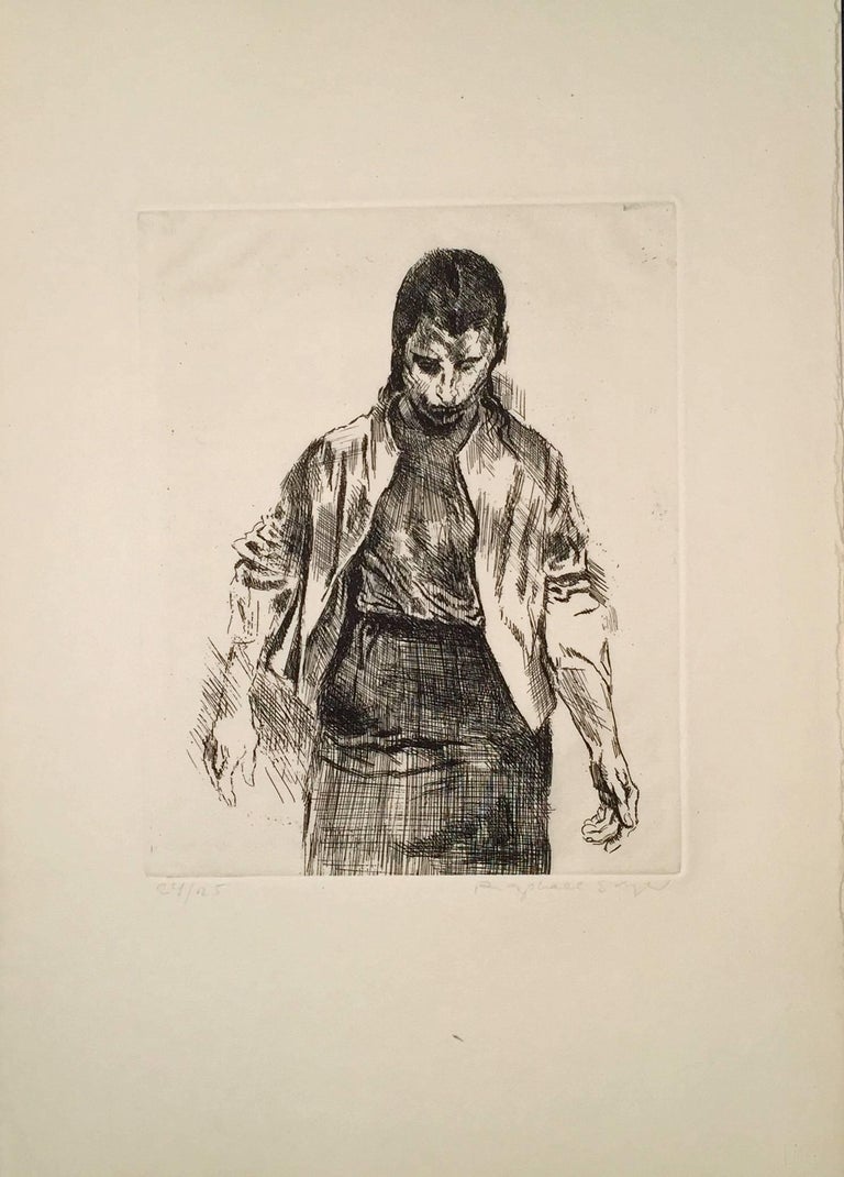 Raphael Soyer - SIXTEEN ETCHINGS For Sale at 1stDibs