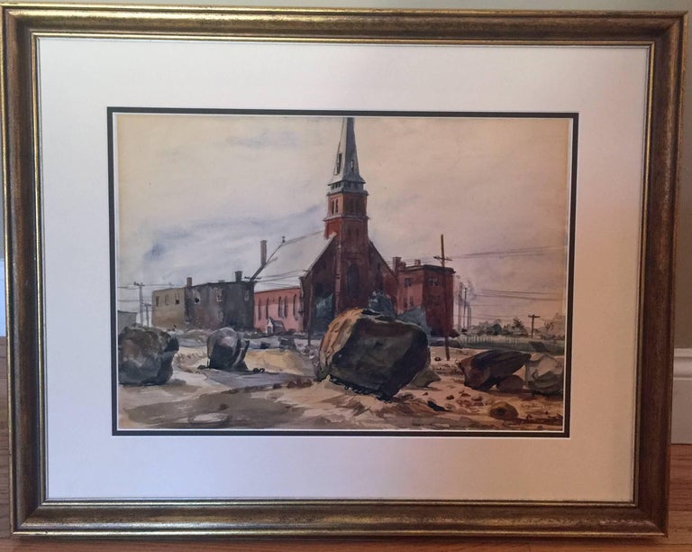 Reginald Marsh - LONG ISLAND CITY For Sale at 1stDibs