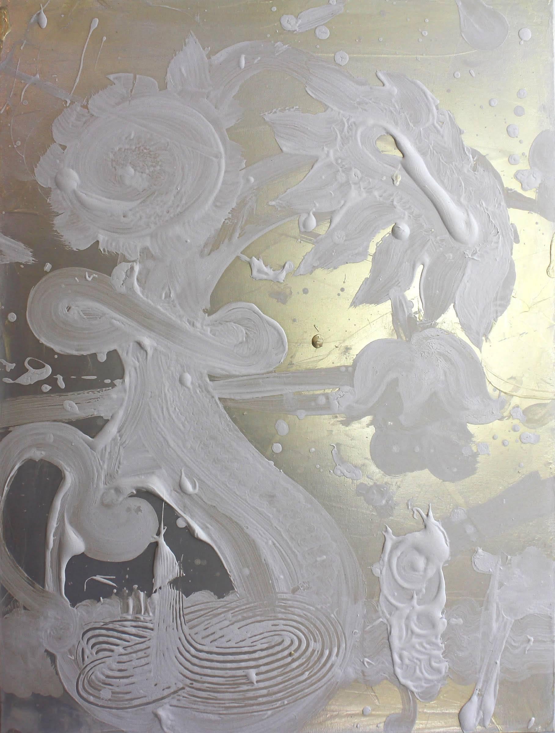 Catherine Howe - Copper Leaf, Mixed Media, Still Life Painting ...