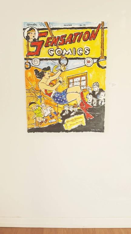Leslie Lew - Wonder Woman - Again... Saves the Day For Sale at 1stDibs