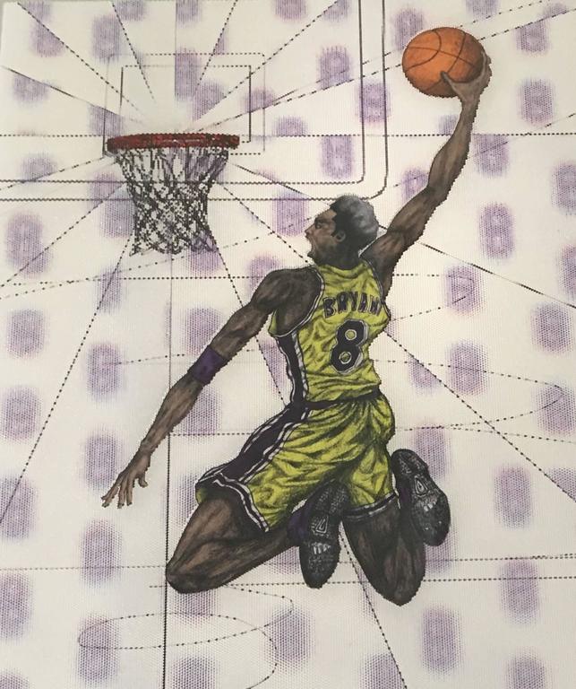 Keng Lau - Flying Tomahawk (Kobe Bryant) at 1stDibs | lauflying ...