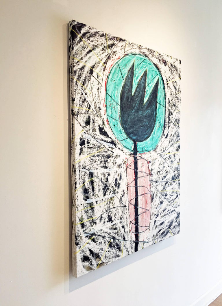 Adam Handler - Lake Worth Tulip painting by Adam Handler at 1stDibs