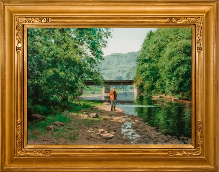 Alexander Farnham - "Wickencheoke Creek at Prallsville" For Sale at 1stDibs