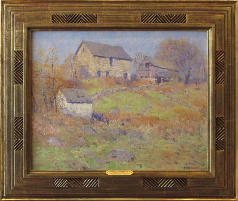 Kenneth R. Nunamaker - "Hillside Farm, Autumn" For Sale at 1stDibs